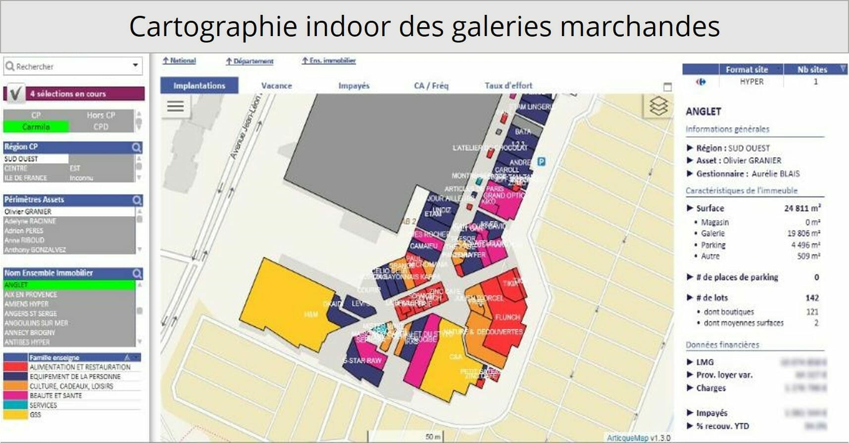 Carrefour Property cartographie ses galeries marchandes pour piloter ...
