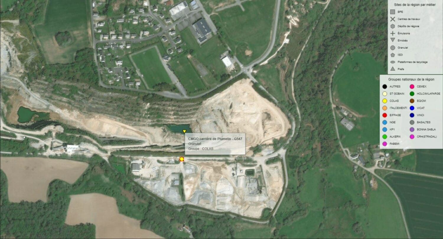 Colas localise ses sites et optimise ses coûts de transport - Articque