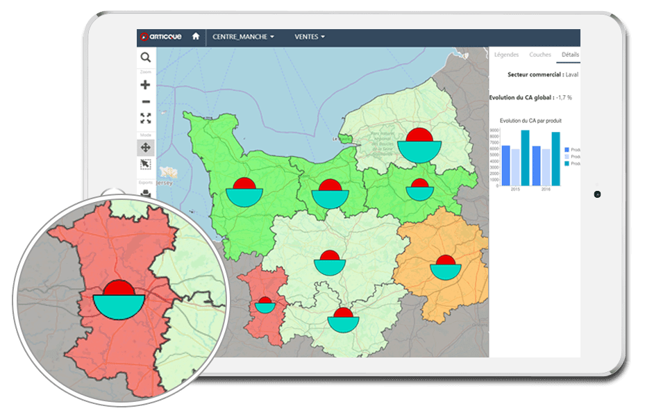 Cartes et Données Online : l'analyse cartographique sur le cloud - Articque