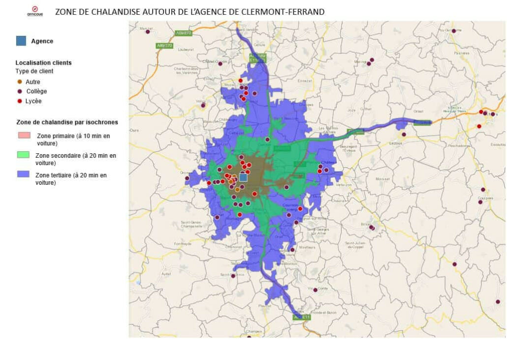 Tracer une zone de chalandise : pourquoi et comment ? - Articque